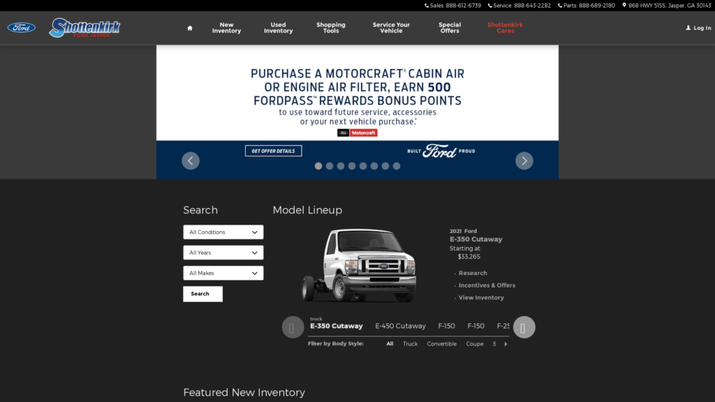 SHOTTENKIRK FORD OF JASPER